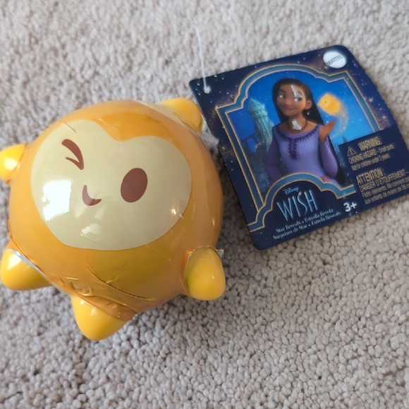 Disney | Toys | Disney Wish Yellow Toy With Surprise Inside | Poshmark